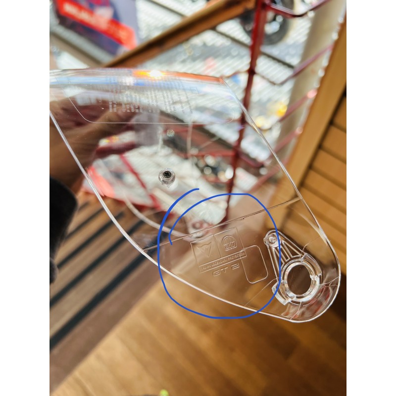 Pinlock 70 Insert for AGV GT2 Visors - Bikeworld Ireland