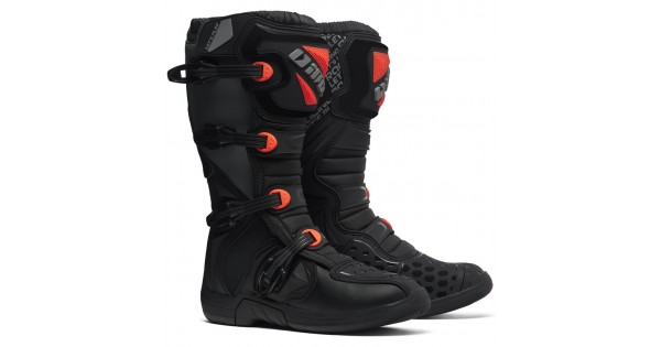 IMX Racing Boots X-Two Black/White/Orange - Bikeworld Ireland