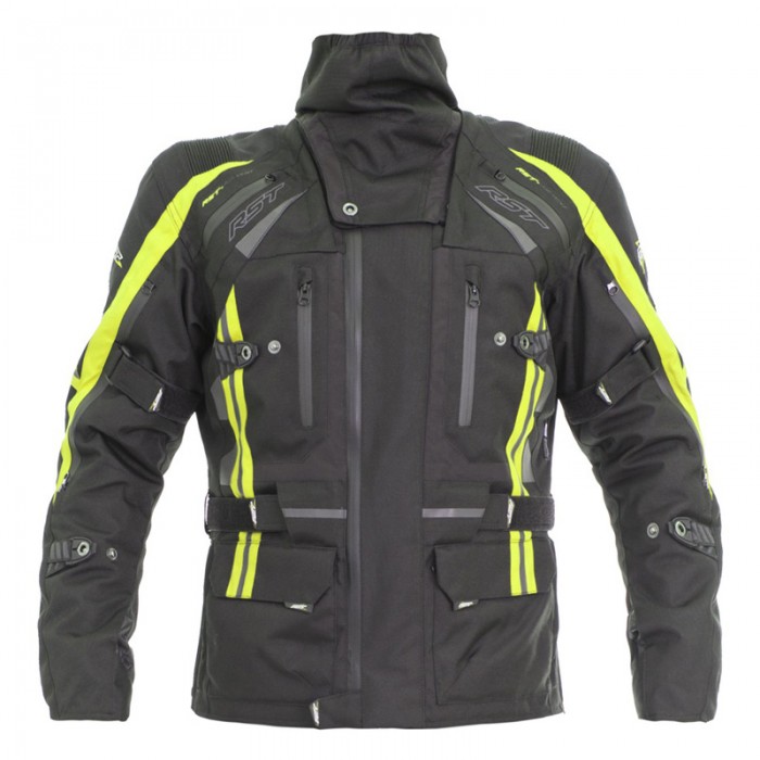 RST Pro Series Paragon V Jacket Blk/Flo Yellow - Bikeworld Ireland