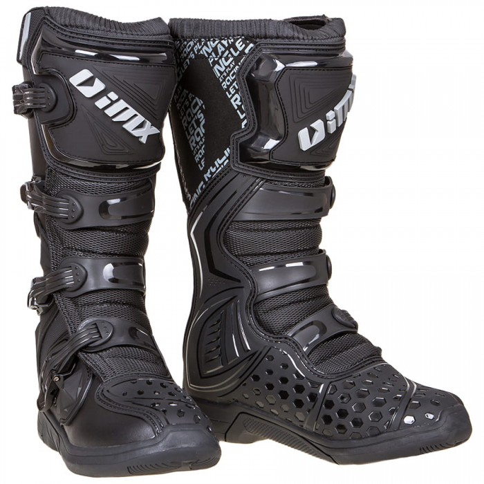 IMX Racing Boots X-Two Black/White/Orange - Bikeworld Ireland