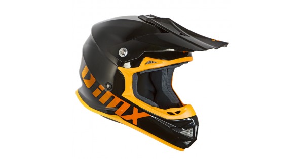 IMX Racing FMX-01 Motorcycle Helmet Black/Orange - Bikeworld Ireland